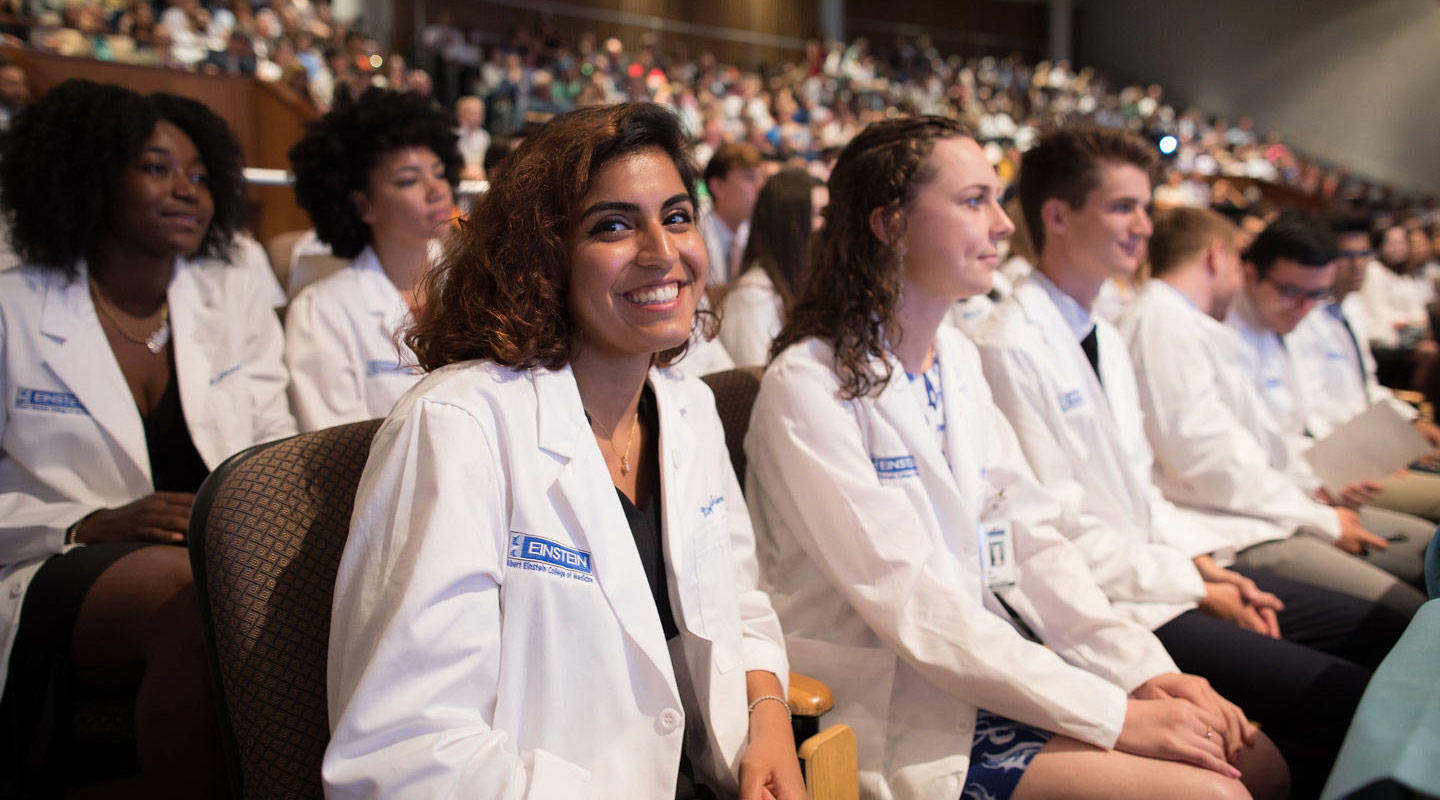 On Becoming a Physician: New Einstein Students Receive White Coats and Stethoscopes | Newsroom ...