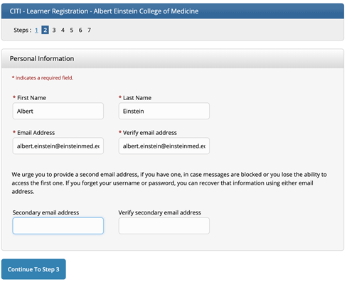 CITI Training Support | Office of Human Research Affairs | Albert ...